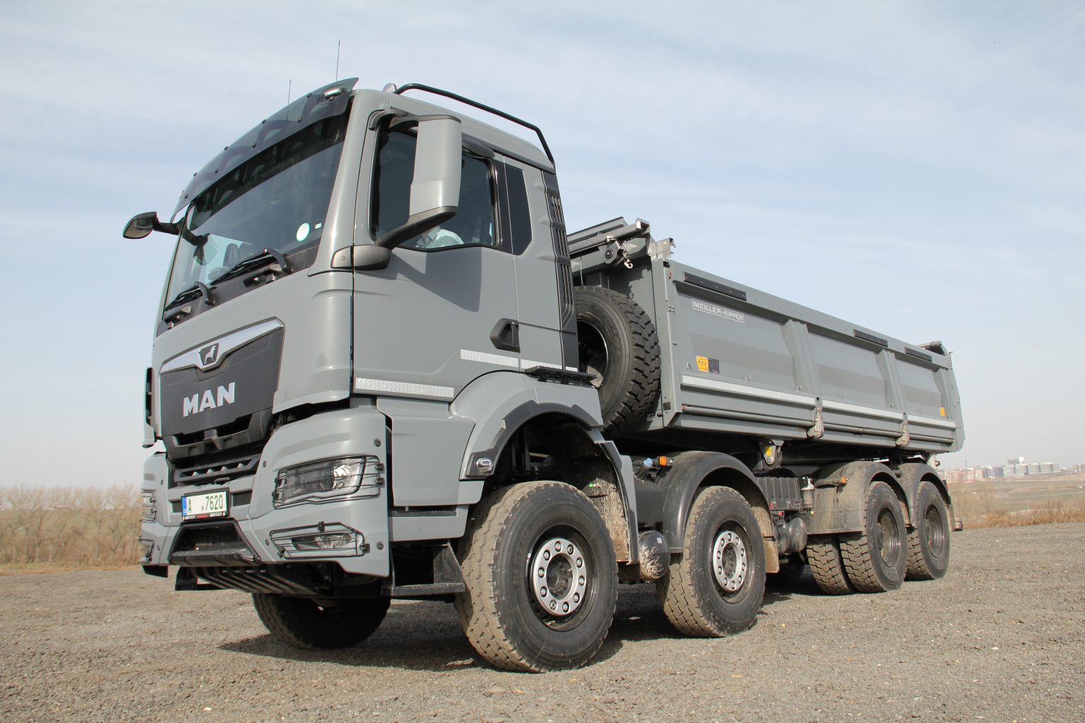 FOTOGALERIE: Nový MAN TGS 35.510 8x4 - Transport-logistika.cz